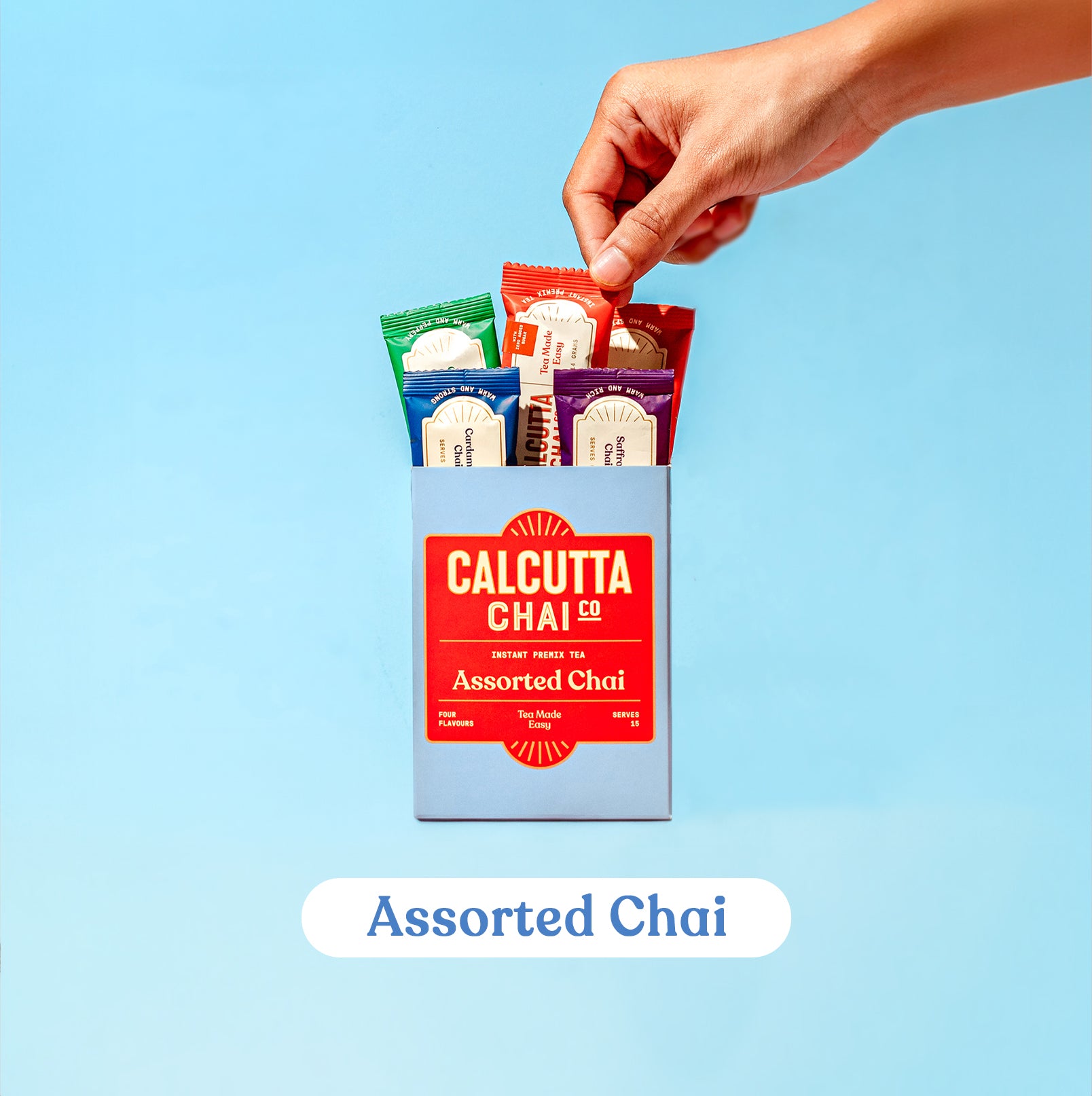 Calcutta Chai Co | Indian Chai Instant Pre-Mixes | Just Mix & Drink