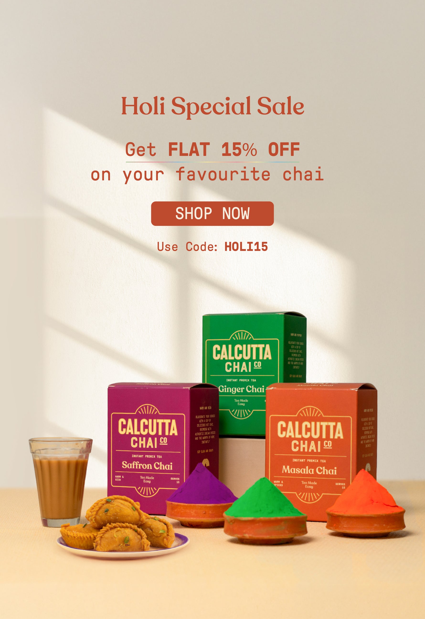 Calcutta Chai Co | Indian Chai Instant Pre-Mixes | Just Mix & Drink